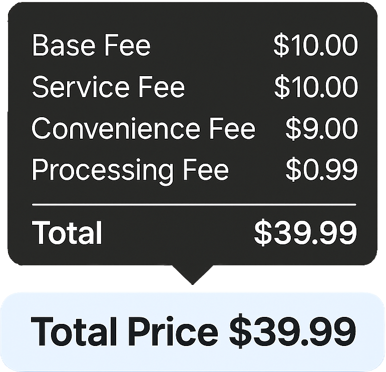Total Price Badge – Show Your True Total Price